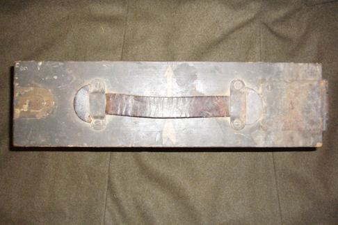 War Department Militaria | Rare WWI Vickers Machine Gun Wooden Ammo Box