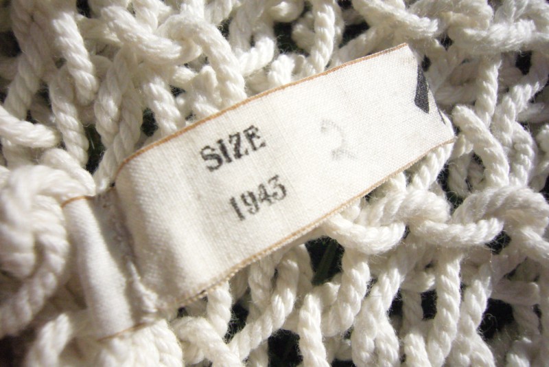 War Department Militaria | Scarce WWII British Army Issue String Vest