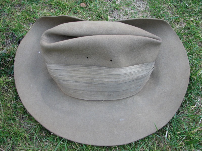 War Department Militaria | 1943 Slouch Hat with original REME Flash