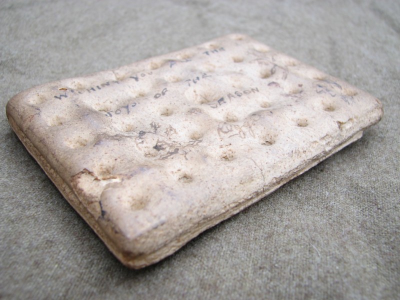 War Department Militaria | Rare original WWI British Army Hard Tack ...