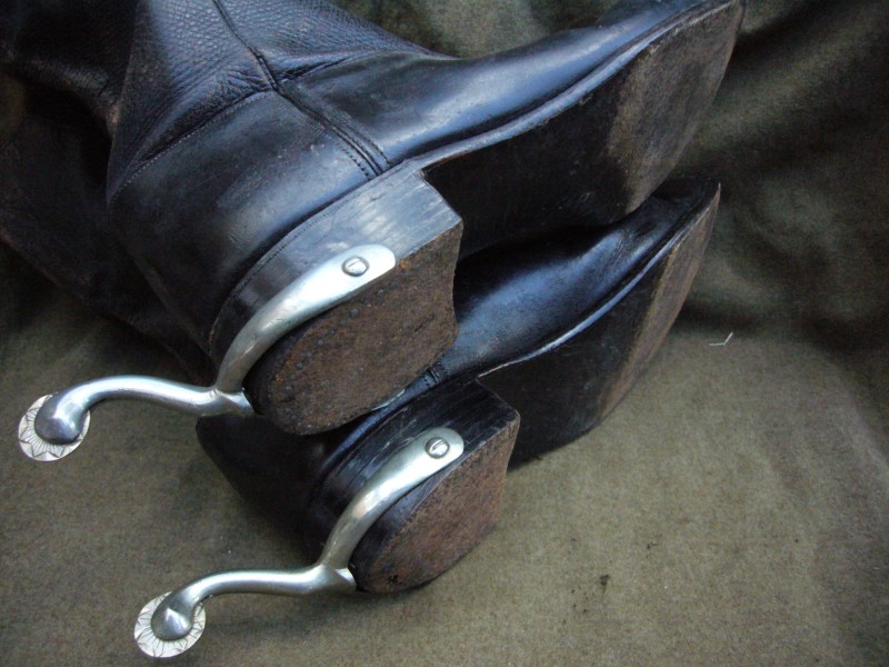 War Department Militaria | Victorian Army Officers' Boots with Spurs