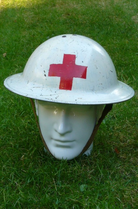 War Department Militaria | Excellent WWII Medic's Helmet