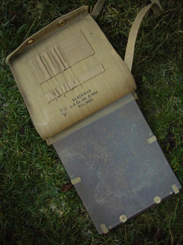 War Department Militaria | WWII Webbing Map Case
