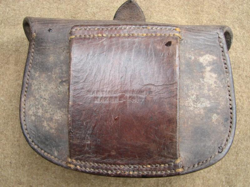 War Department Militaria | 1917 dated Sam Browne Revolver Ammo Pouch