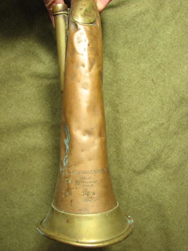 War Department Militaria | Rare 1902 dated Army Issue Bugle