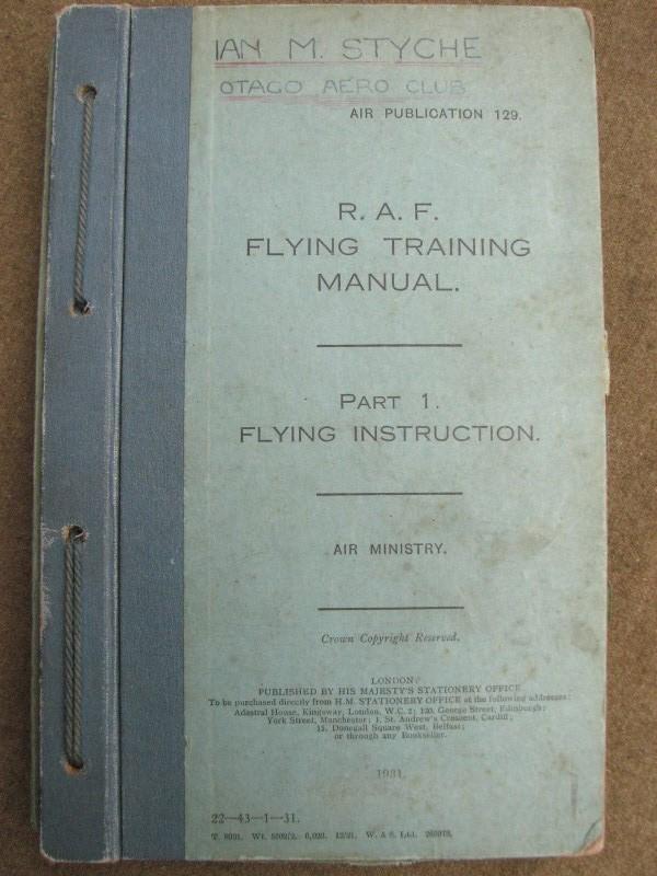 War Department Militaria | WWII RAF Flying Training Manual