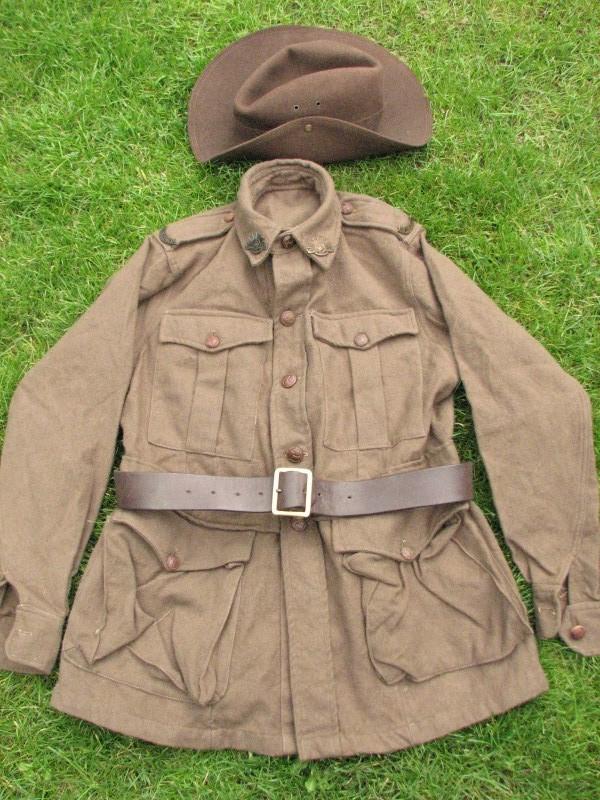 War Department Militaria | Rare WWI Australian Service Dress, Belts and ...
