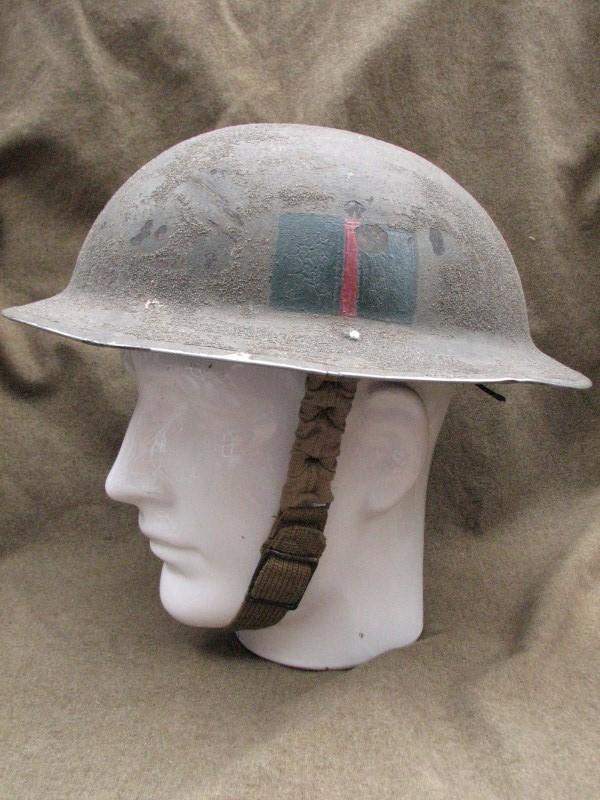 War Department Militaria | WWII British Army Mk2 Steel Helmet with ...