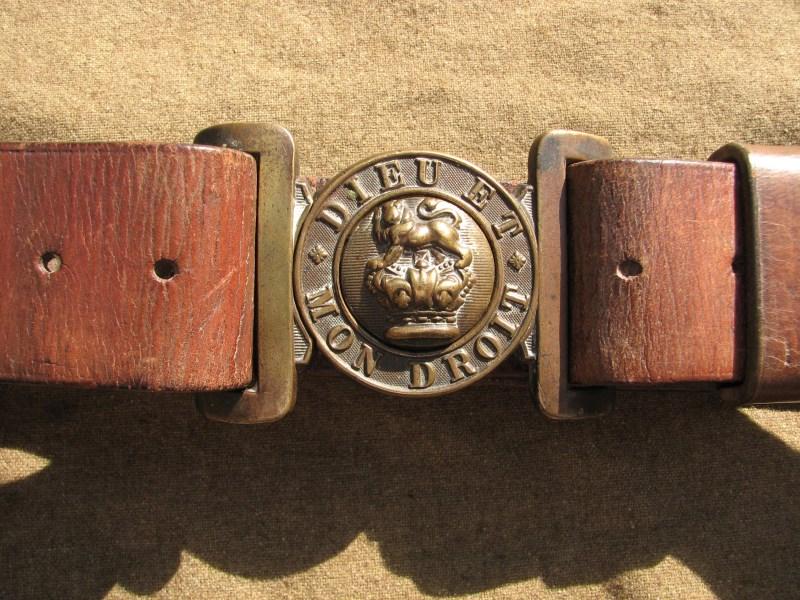 War Department Militaria | Rare Pattern 1882 Valise Equipment Belt