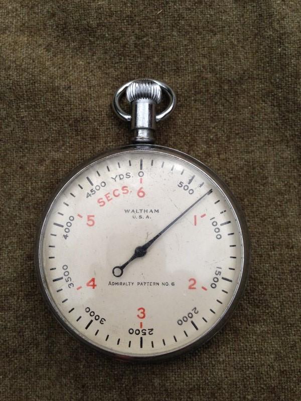 War Department Militaria | WWII Admiralty Pattern No 6 ASDIC Stopwatch