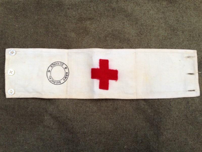 War Department Militaria | Scarce WWI Army Medical Service Red Cross ...