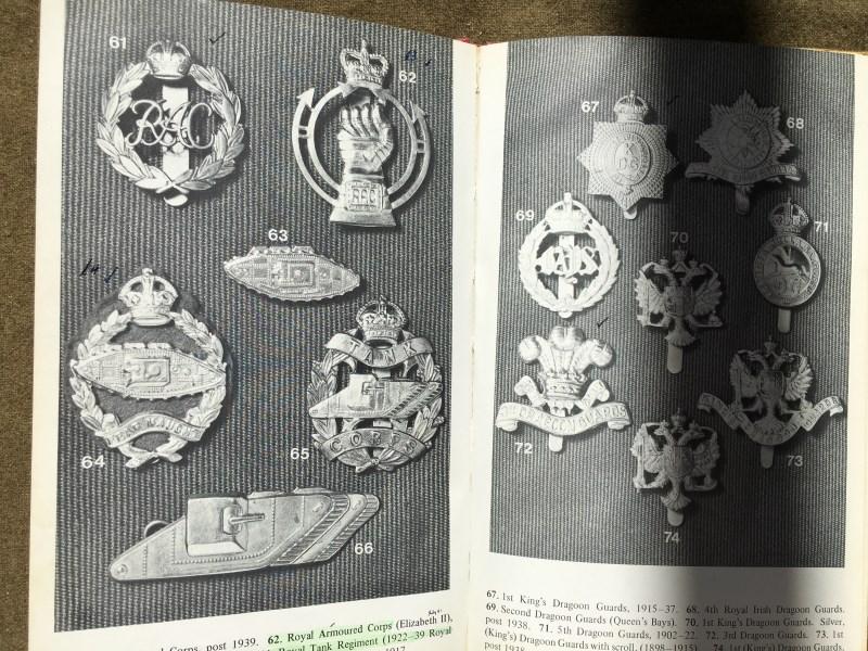 War Department Militaria | British Army Badges Book