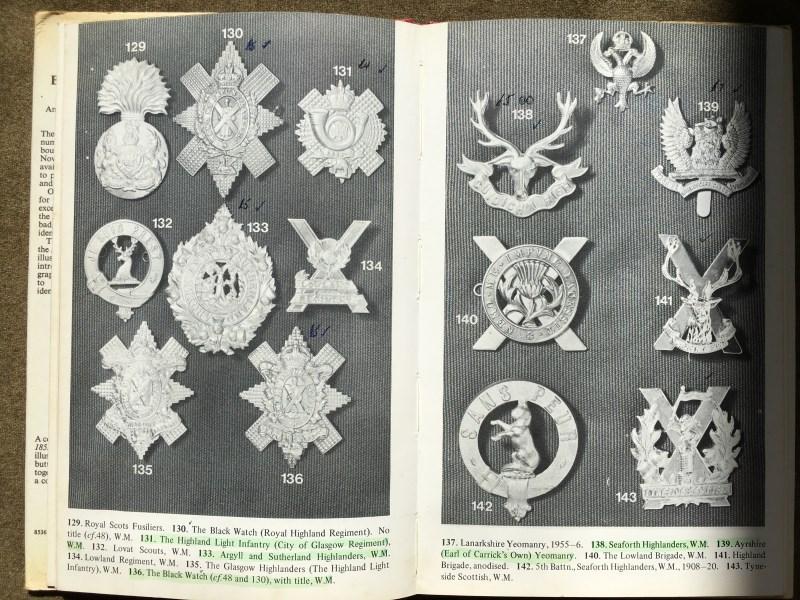 War Department Militaria | British Army Badges Book