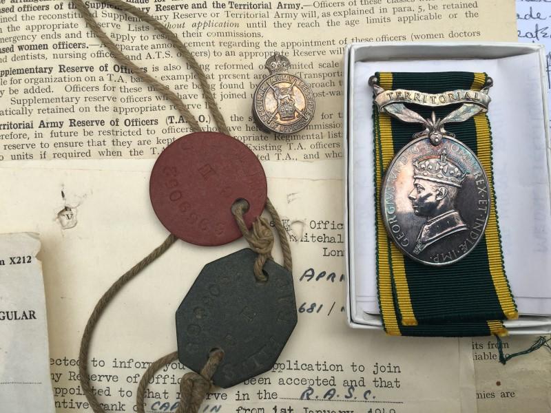 War Department Militaria | 44th (Indian) Airborne Division IASC Officer ...