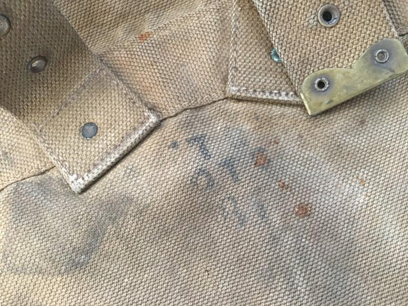 War Department Militaria | Rare WWI Pattern 1914 Webbing Haversack
