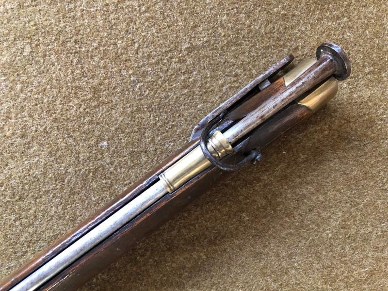 War Department Militaria | Rare Military Flintlock Rifle and Bayonet ...