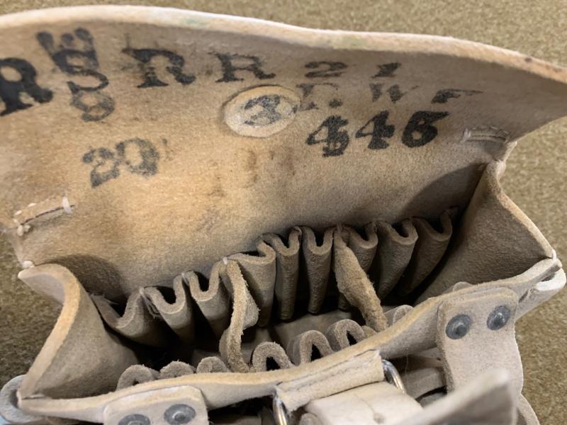 War Department Militaria | Rare set of Pattern 1888 Slade Wallace Equipment