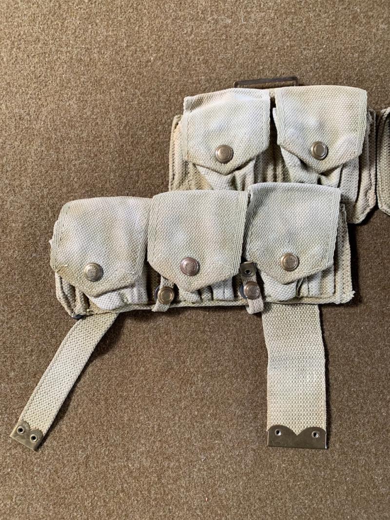 War Department Militaria | Pattern 1908 Webbing Cartridge Carriers