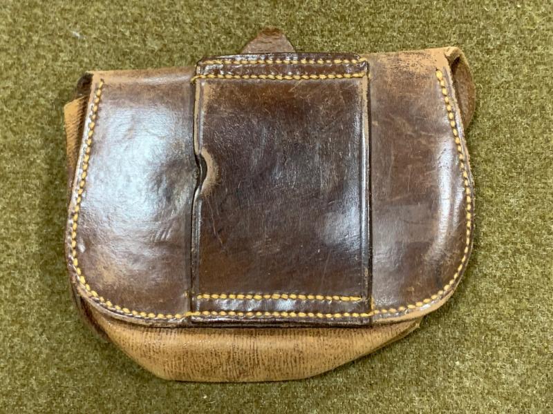 War Department Militaria | Sam Browne Revolver Ammunition Pouch