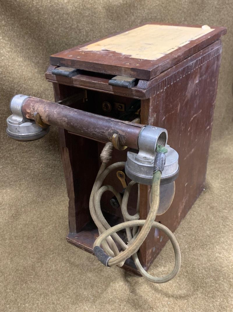 War Department Militaria | Rare Great War Portable Telephone Set C Mark II