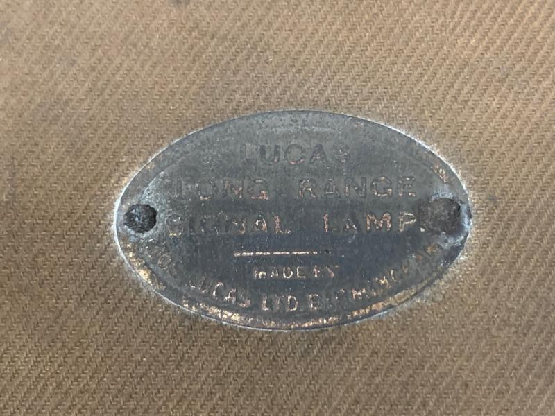 War Department Militaria | Early Lucas Long Range Signal Lamp