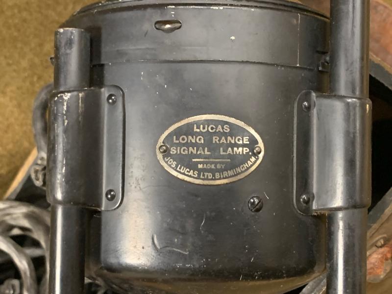 War Department Militaria | AUCTION Early Lucas Long Range Signal Lamp