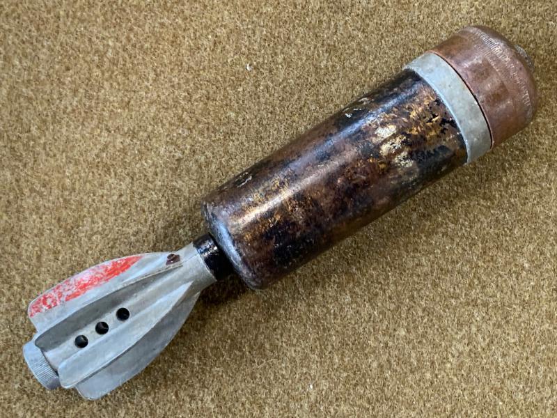War Department Militaria | Inert WWII 2-Inch Mortar Round