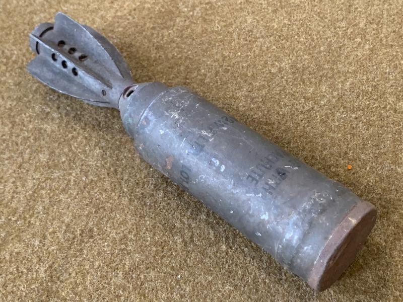 War Department Militaria | Inert WWII 2-Inch Mortar Round