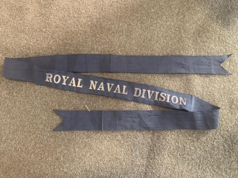 War Department Militaria | AUCTION Rare Great War Royal naval Division ...