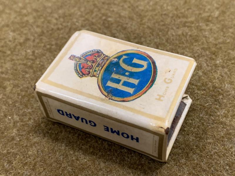 War Department Militaria | AUCTION WWII Home Guard Matchbox Cover