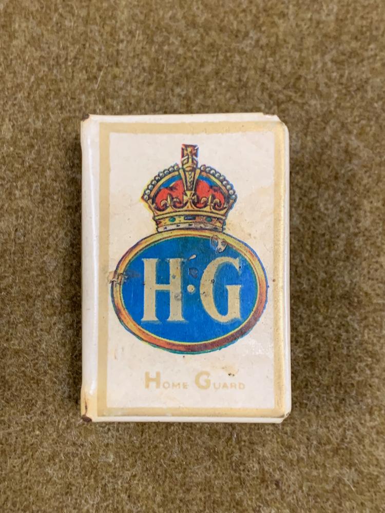 War Department Militaria | AUCTION WWII Home Guard Matchbox Cover